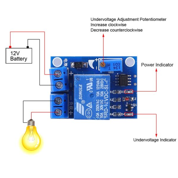 12V BATTERY UNDERVOLTAGE MANAGEMENT MODULE - iFuture Technology