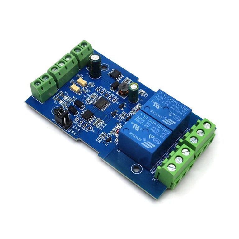 MODBUS RTU 7-24V 2 CHANNEL RELAY MODULE RS485/TTL - iFuture Technology