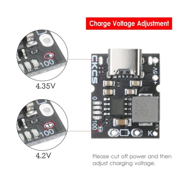 TYPE-C USB 5V 2A BATTERY CHARGING DISCHARGING BOOST MODULE - iFuture ...