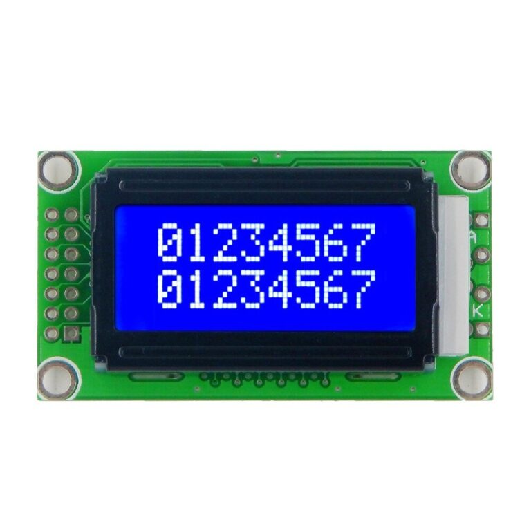 8X2 LCD DISPLAY-BLUE - iFuture Technology