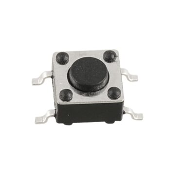 4PIN ROUND BUTTON TACTILE SWITCH SMD 6X6X4.5MM - iFuture Technology