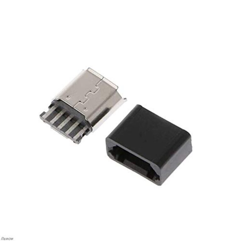 5PIN MICRO USB FEMALE SOCKET CONNECTOR WITH COVER - iFuture Technology