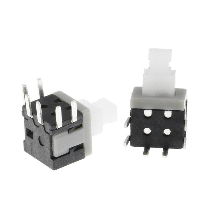 6 PIN RIGHT ANGLE SELF-LOCKING PUSH BUTTON SWITCH 5.8 X 5.8MM - iFuture Technology