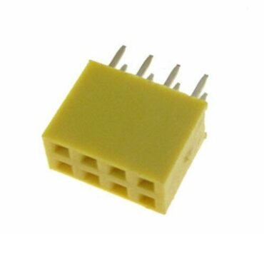 4PX2 Female Square Pin Header Connector - 2.54mm - iFuture Technology