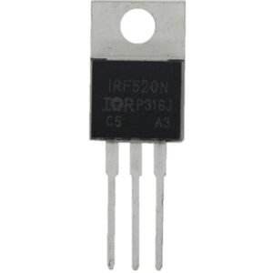 IRF520 N-Channel 10A 100V Power MOSFET TO-220 - iFuture Technology