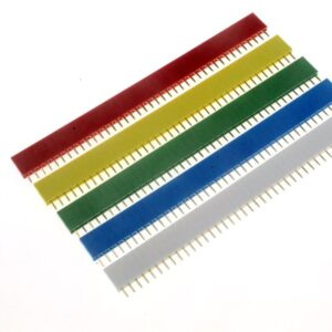 40 X 1 BERG STRIP FEMALE STRAIGHT 2.54mm - GREEN - iFuture Technology