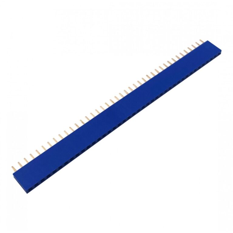 40 X 1 BERG STRIP FEMALE STRAIGHT 2.54mm - BLUE - iFuture Technology