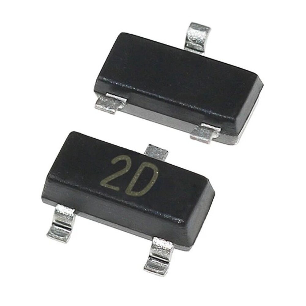 MMBTA92 BJT TRANSISTOR 2D PNP 300V 200MA 300MW SURFACE MOUNT SOT-23 ...