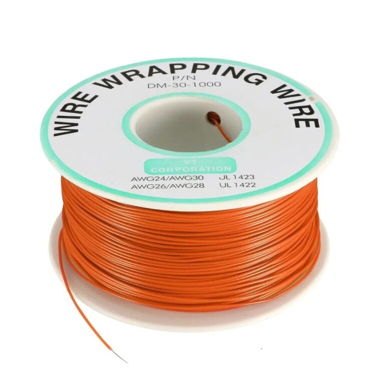 INSULATED PVC COATED 30AWG WRAPPING WIRE-BLACK - iFuture Technology