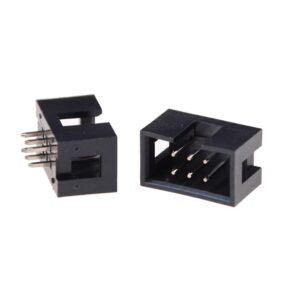 DC3-6P JTAG ISP SOCKET STRAIGHT IDC BOX HEADER CONNECTOR-2.54MM - iFuture Technology