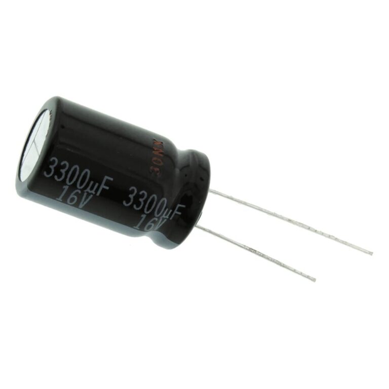 3300uF 16V THROUGH HOLE RADIAL ELECTROLYTIC CAPACITOR - iFuture Technology