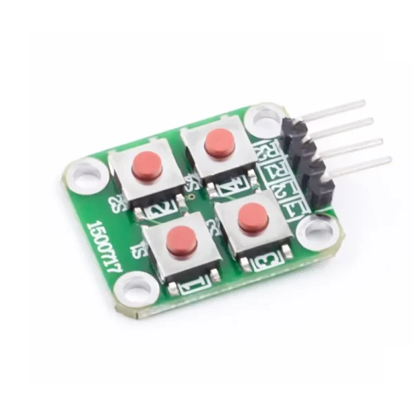 2x2 Matrix 4-bit Micro Switch Push Button Keyboard Module - iFuture ...